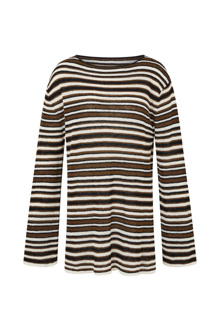 AURA MINI DRESS - DESERT STRIPE – ELCE US