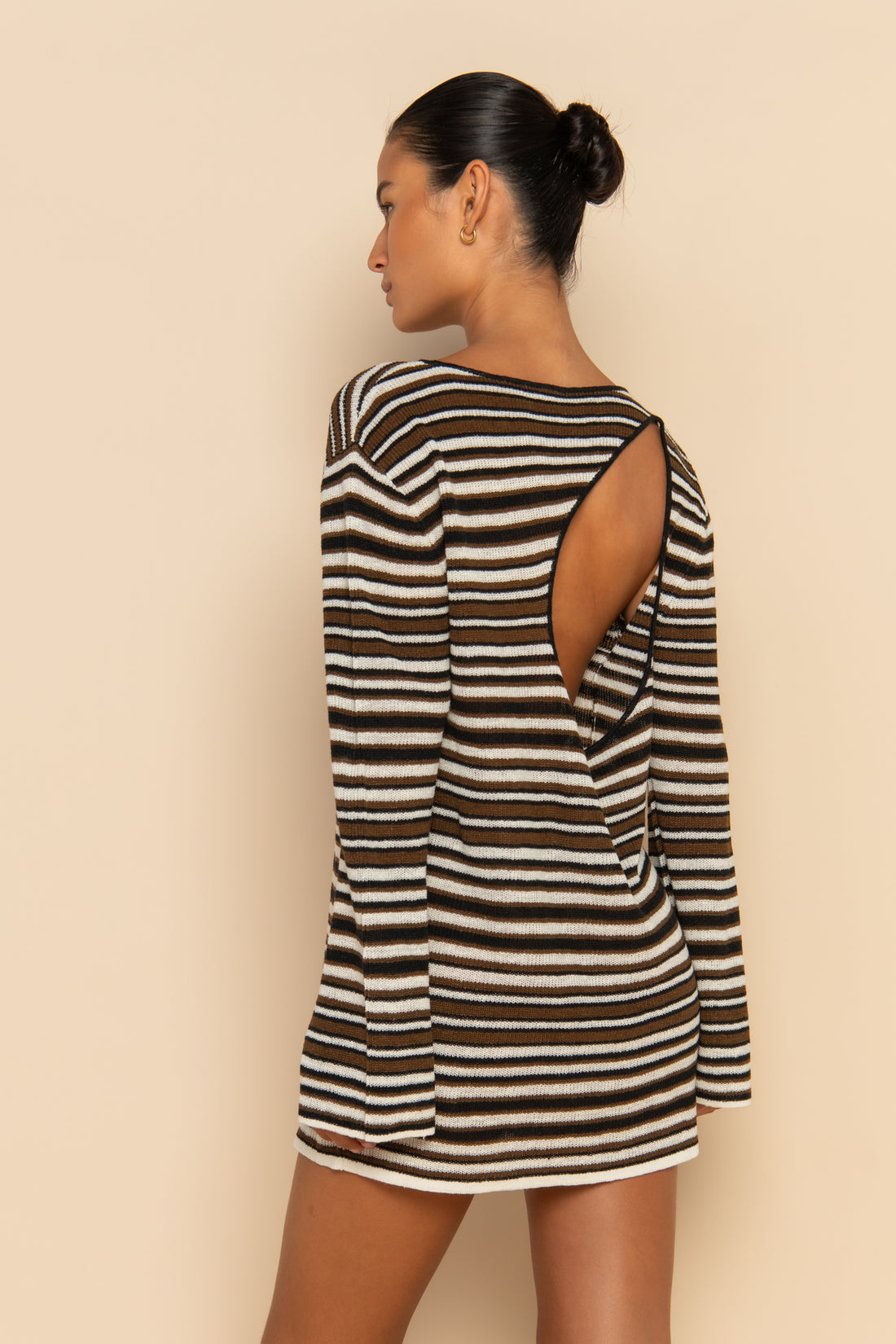 PRE ORDER // AURA MINI DRESS - DESERT STRIPE – ELCE US